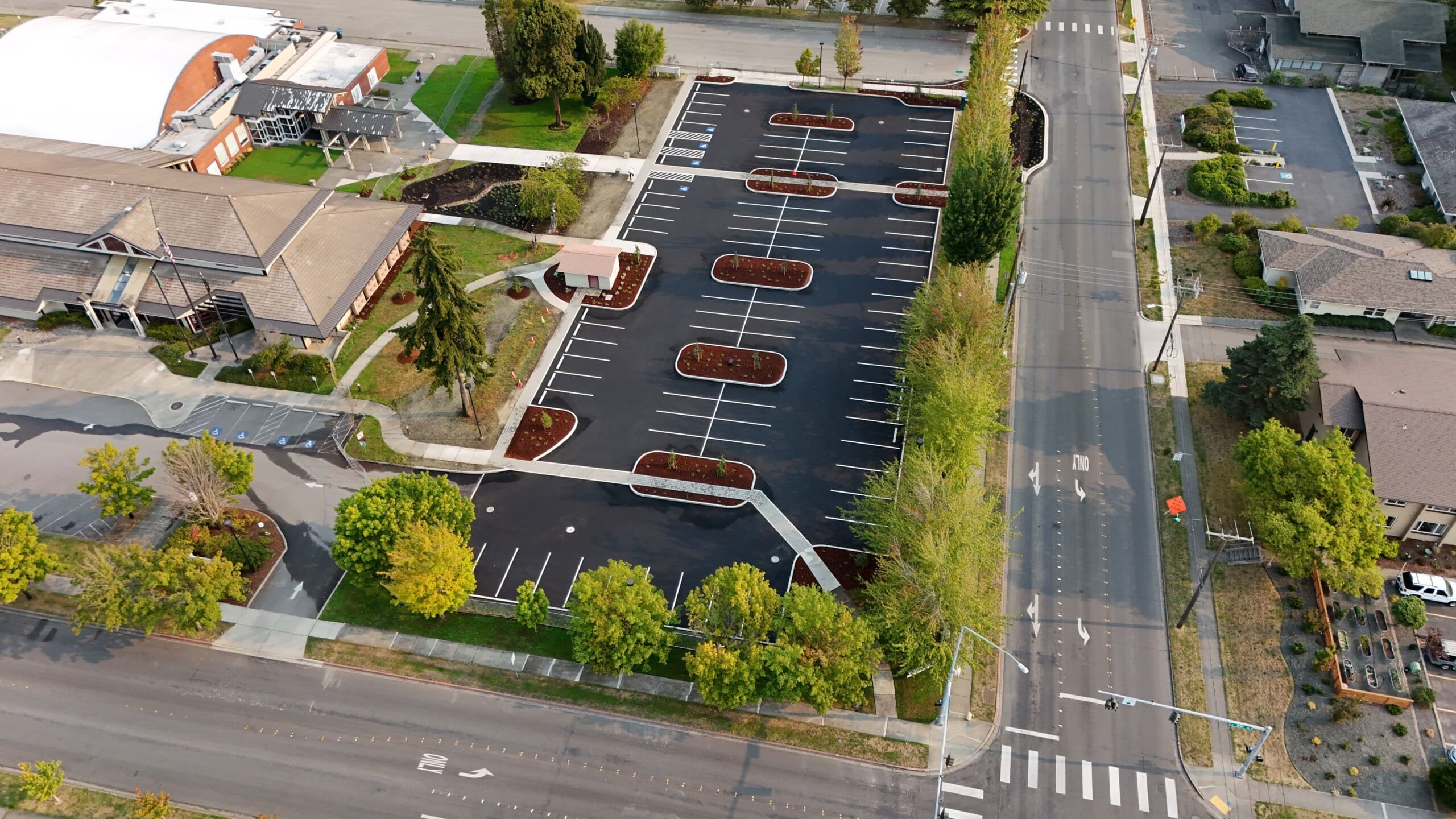 2024 Construction Spotlight: Port Angeles City Hall Parking Lot LID ...